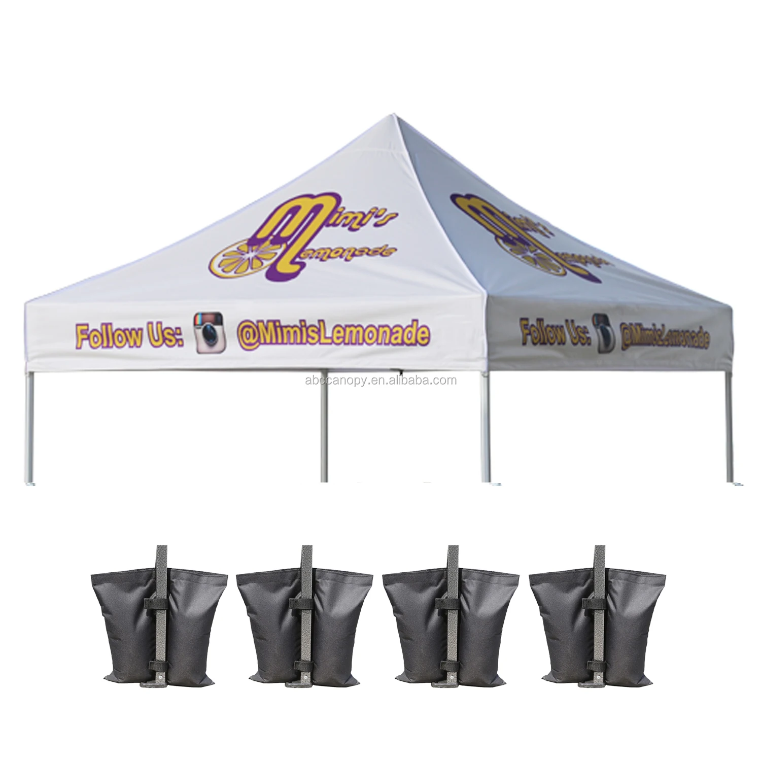 Abccanopy Deluxe Custom Pop Up Tents Top 10x10 Pop Up Canopy With ...