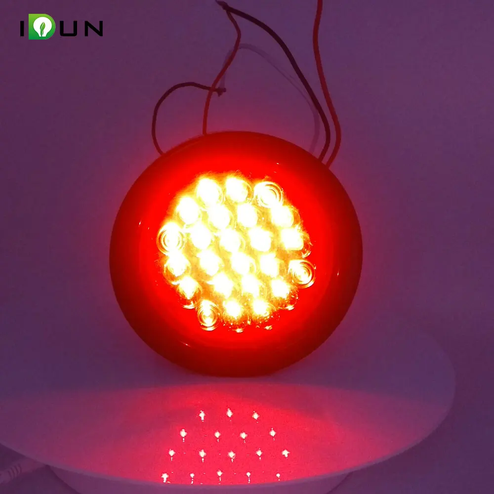 Round Car Truck Led Tail Rear Bumper Reflector Light Brake Stop Lamp ...