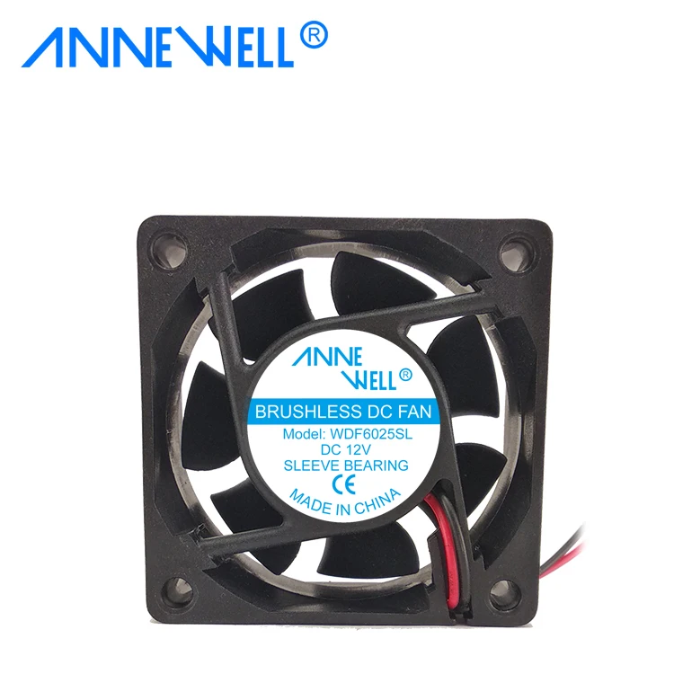 Manufacturer High Cfm Waterproof 5v 12v Dc Fan 6025 60mm 60x60x25 4pin ...