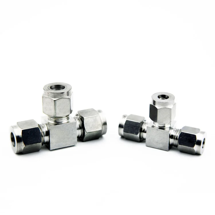 Quick Coupler O.d 10 Mm Hard Tube Stainless Steel 304 Three Way T Type ...