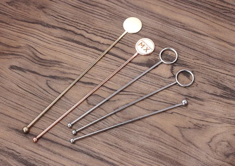 Customizable Cocktail Swizzle Sticks - Sustainable & Durable