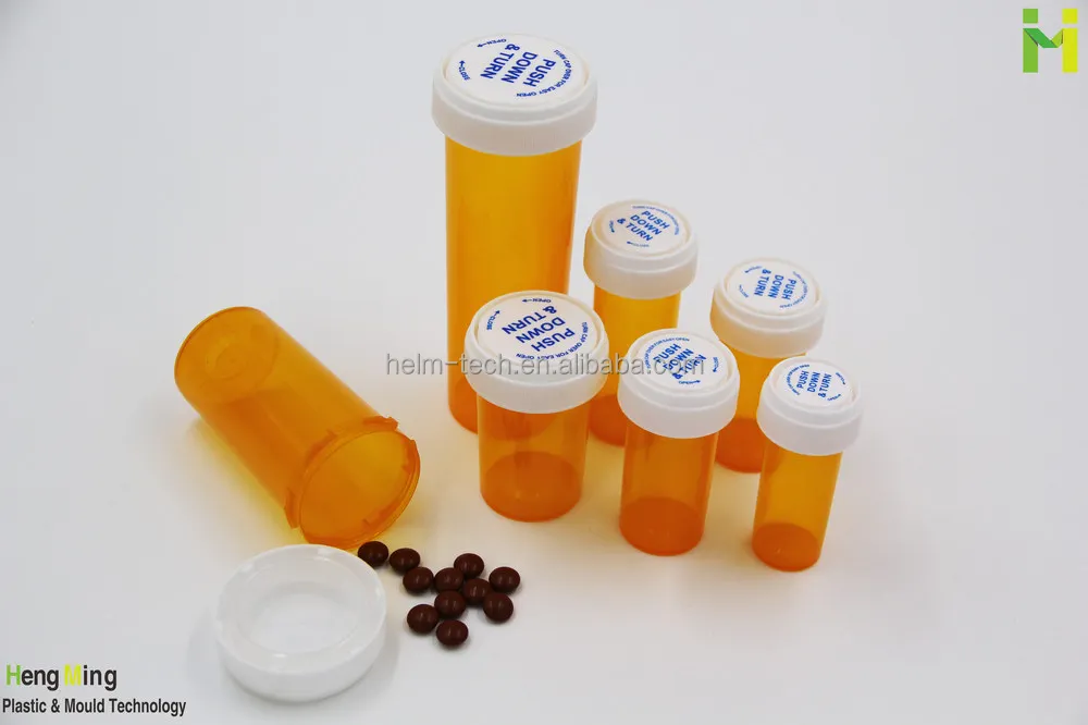 Reversible Lid & Pp Vial For Tablets Medicine Bottle - Buy Vial ...