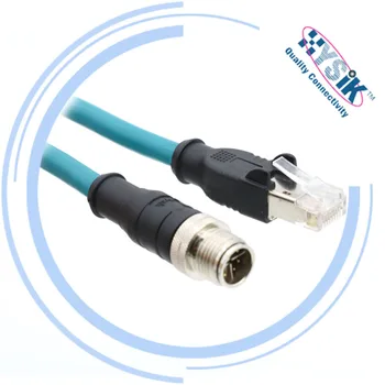 Keyence Nfpa79 Compliant Ethernet Cable Op-87359 2m Cable M12 X-coded ...