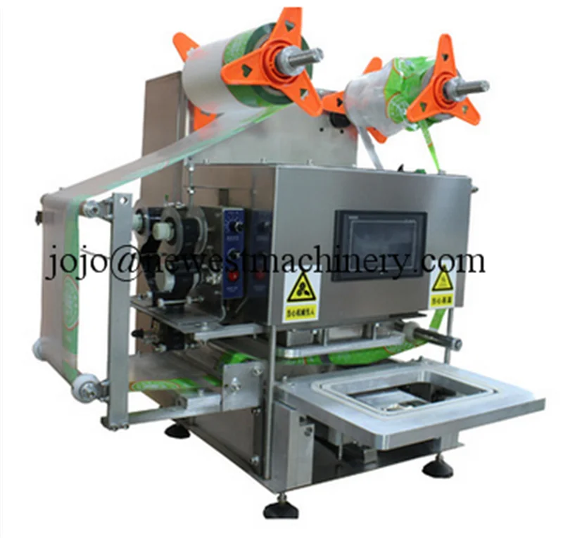 High Quality And Reliable Automatic Plastic Deli Container Sealing ...