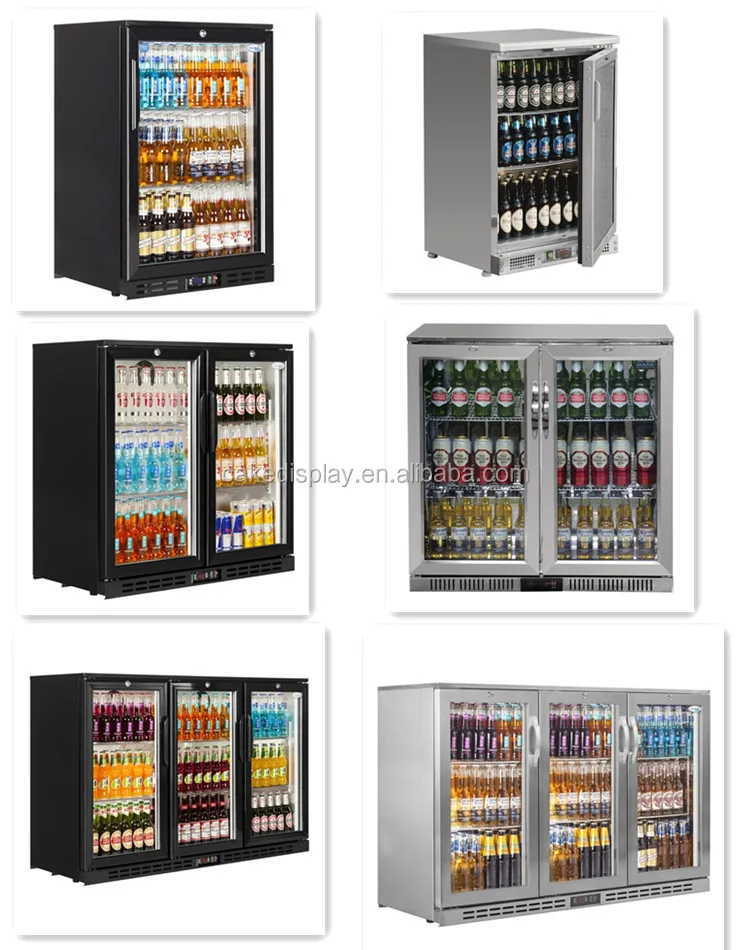 Stainless Steel Commercial Mini Bar Fridge Freezer for Sale
