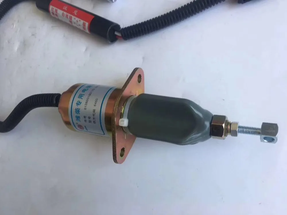 Válvula Solenoide Weichai/,Válvula Solenoide De Parada De Combustível ...