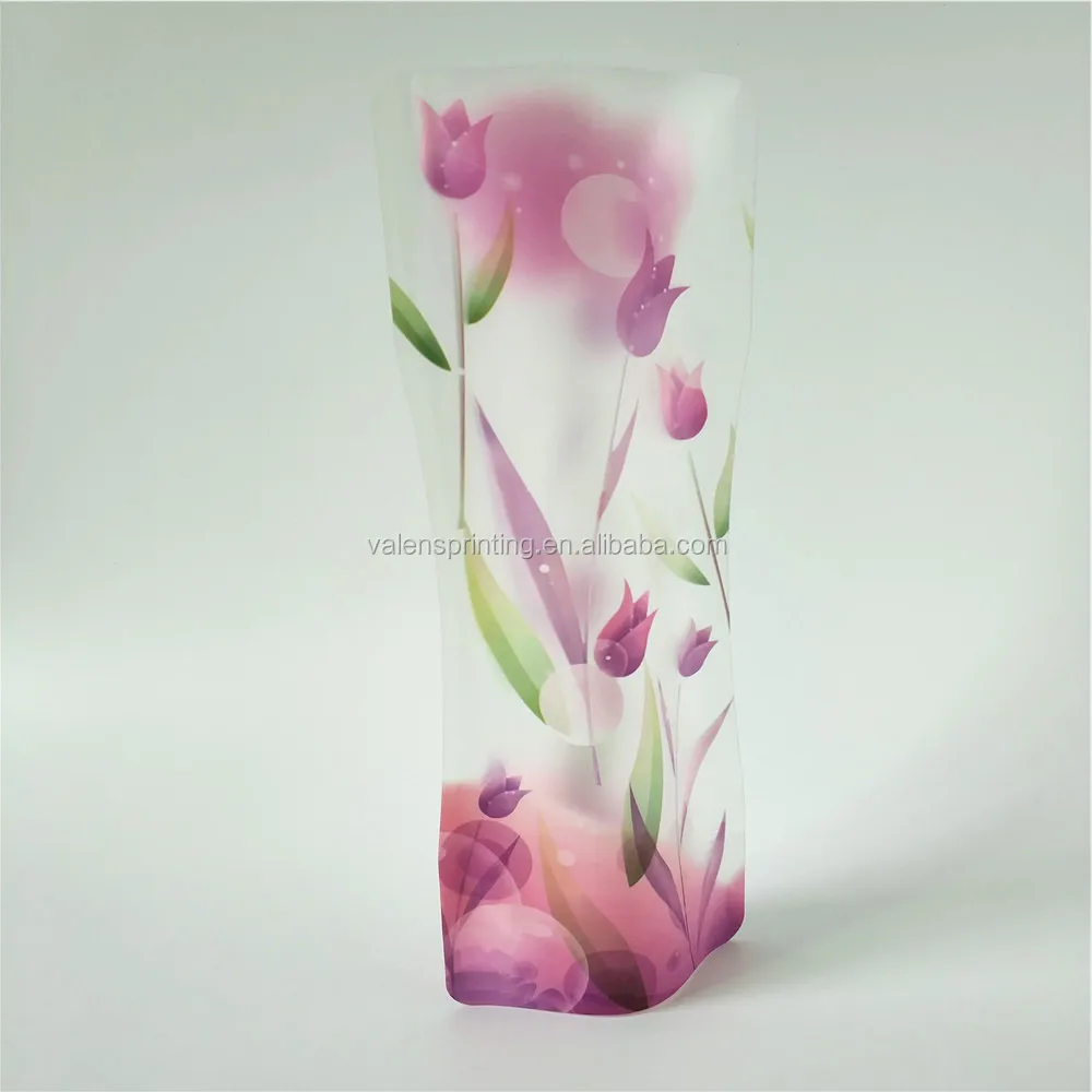 Foldable Reusable Plastic Vase - Perfect for Gifts & Decor