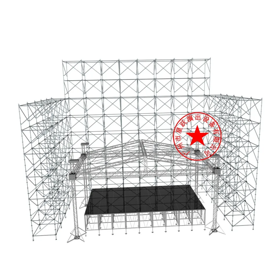 Aluminum Triangle Layer Stage Scaffolding Truss - Durable & Versatile