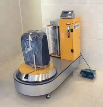 Airport Baggage Suitcase Wrapping Machine - Plastic Packaging