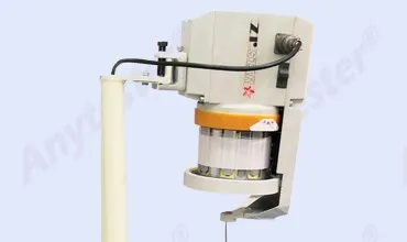 Lab Knitting Machine Knit Fabric Sample Assessment Of Yarn Uniformity ...