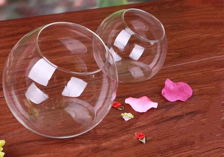 8cm Home Decoration Clear Hollow Glass Spheres With Hanging Hole - Buy ...