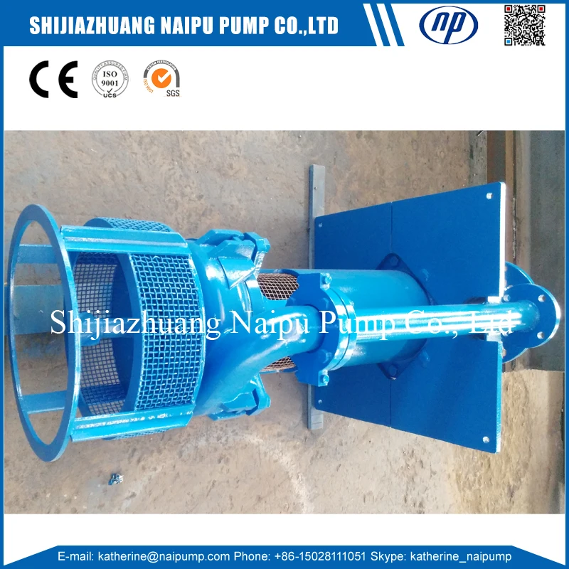 100ZJL Corrosion Resist Sludge Suction Sump Spindles Pump