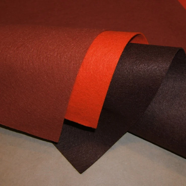 1mm 2mm 3mm 4mm 5mm Or Custom Thickness Nonwoven Stiff Felt Fabric ...