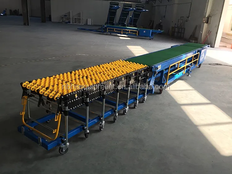 Loading/offloading Inclined Belt Conveyor - Efficient & Durable