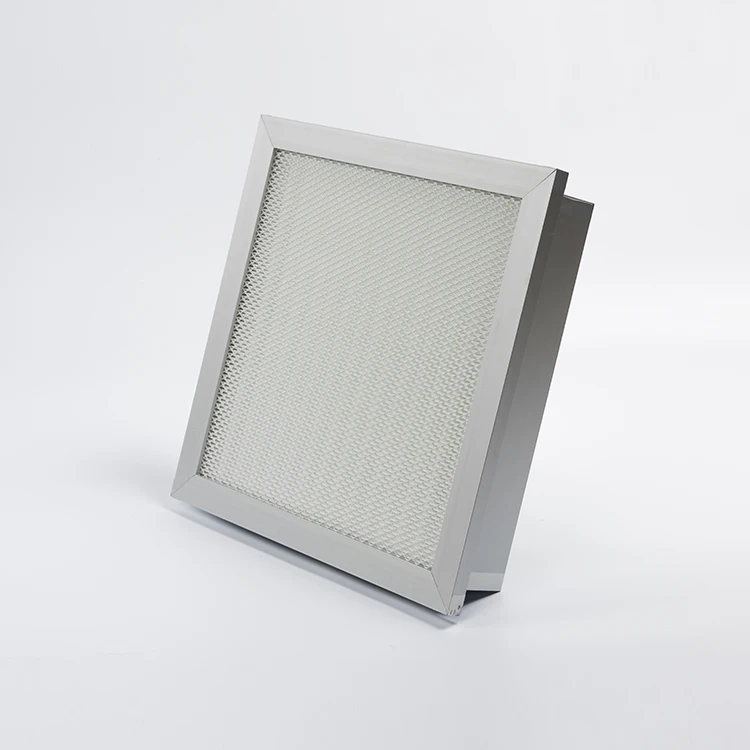 High Efficiency Aluminum Clean Room Hepa Air Filter - Buy Hepa Air ...