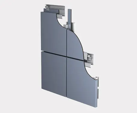 Quality Customized Alucobond Rainscreen Extrusion Profile