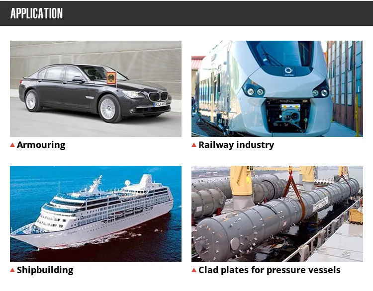 Explosive Weld Cladding Bimetallic Plate Explosion Clad Aluminum ...