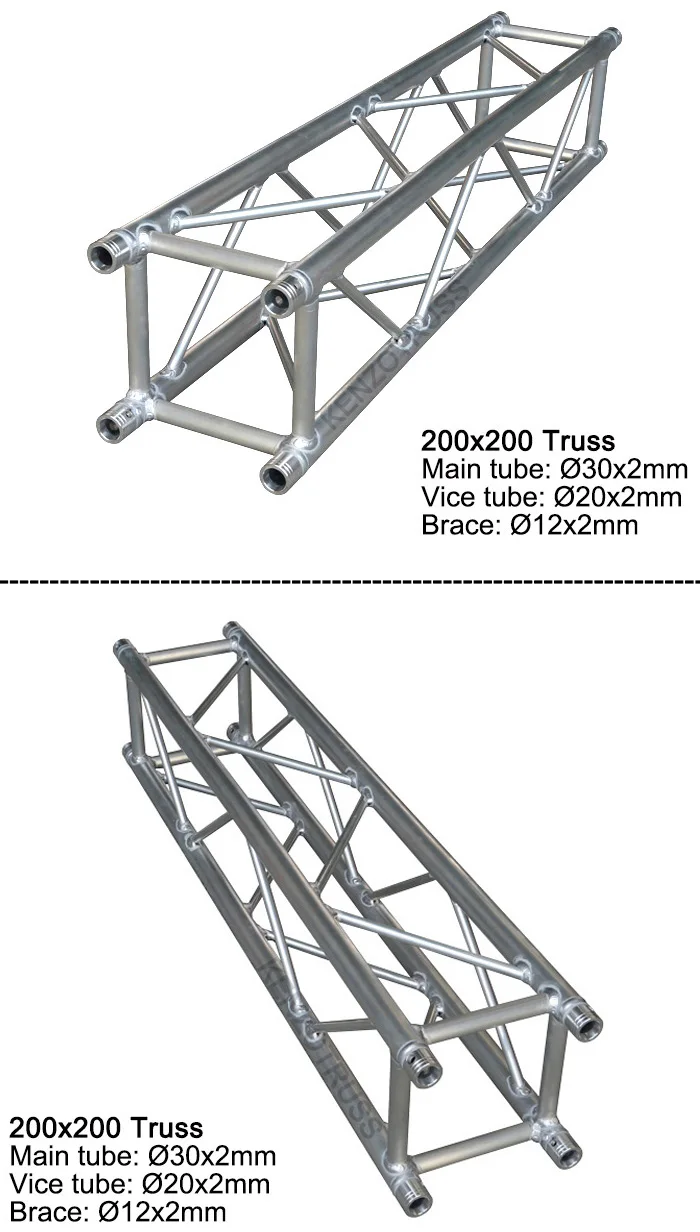 New Aluminum Light Weight Truss 200mm Truss| Alibaba.com
