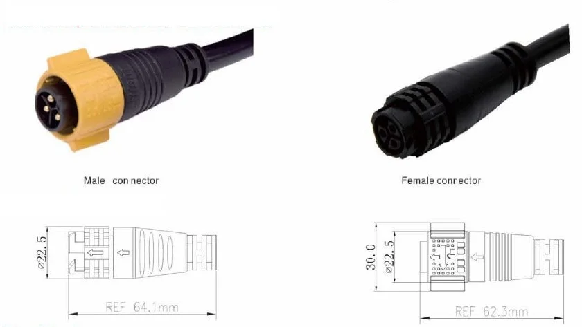 Waterproof DMX Connectors - Reliable 4 Pin & 5 Pin Solutions
