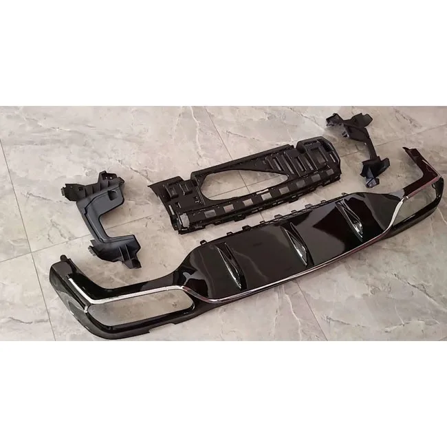W213 Rear Diffuser E63s Style For Mercedes Benz E Class W213 2016-2018 ...