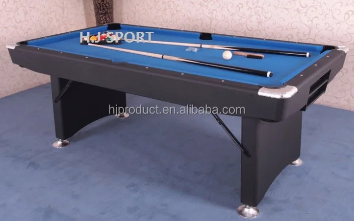 High Quality 6ft 7ft 8ft Wooden Indoor Sport 8 Ball Billiard Pool Table ...