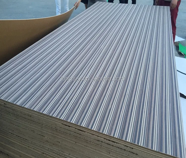 2mm Straight Lines Veneer Laminated Mdf - Buy Veneer Laminated Mdf ...