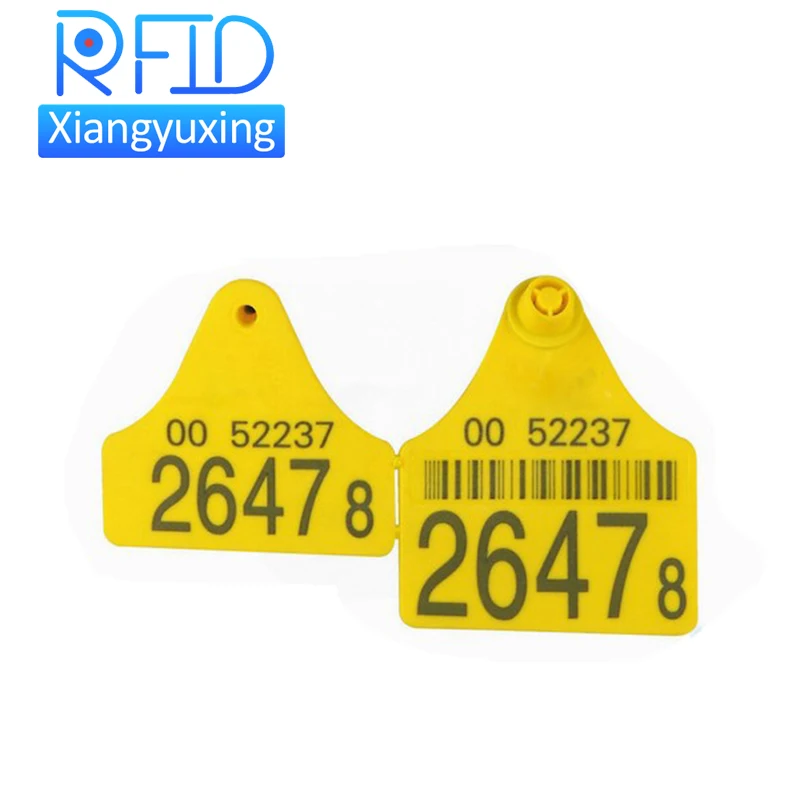 Livestock Rfid Tpu Lf/uhf Pig Ear Tag Round - Buy Pig Ear Tag Round,Uhf ...