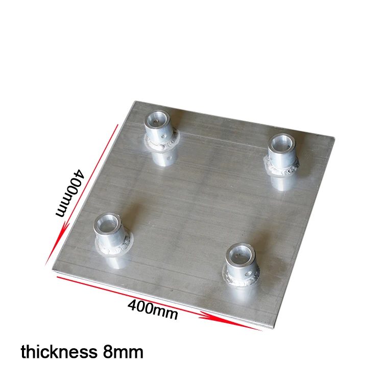 Dragonstage Aluminum Base Plate - 300x300mm Truss Quality