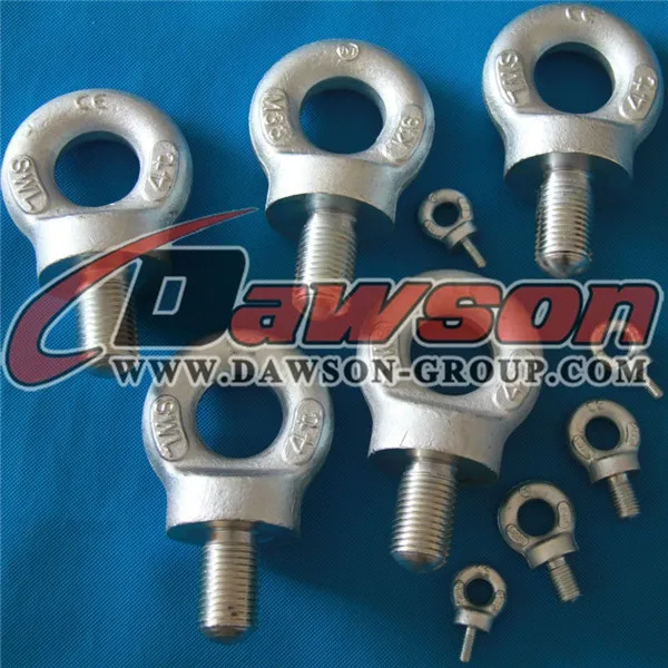M20, M22, M24, M27, M30, M33, M36, M39 DIN580 Eye Bolts