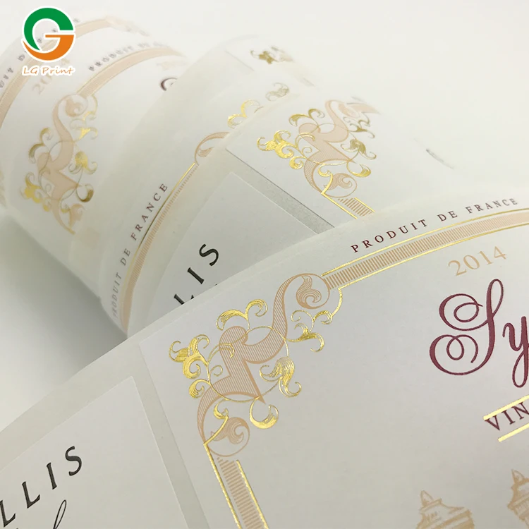 Custom Adhesive Wine Stickers - High Quality & Customizable
