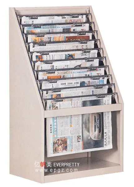Metal Classroom Wall Units Magazine Rack Newspaper Display Stands - Buy ...