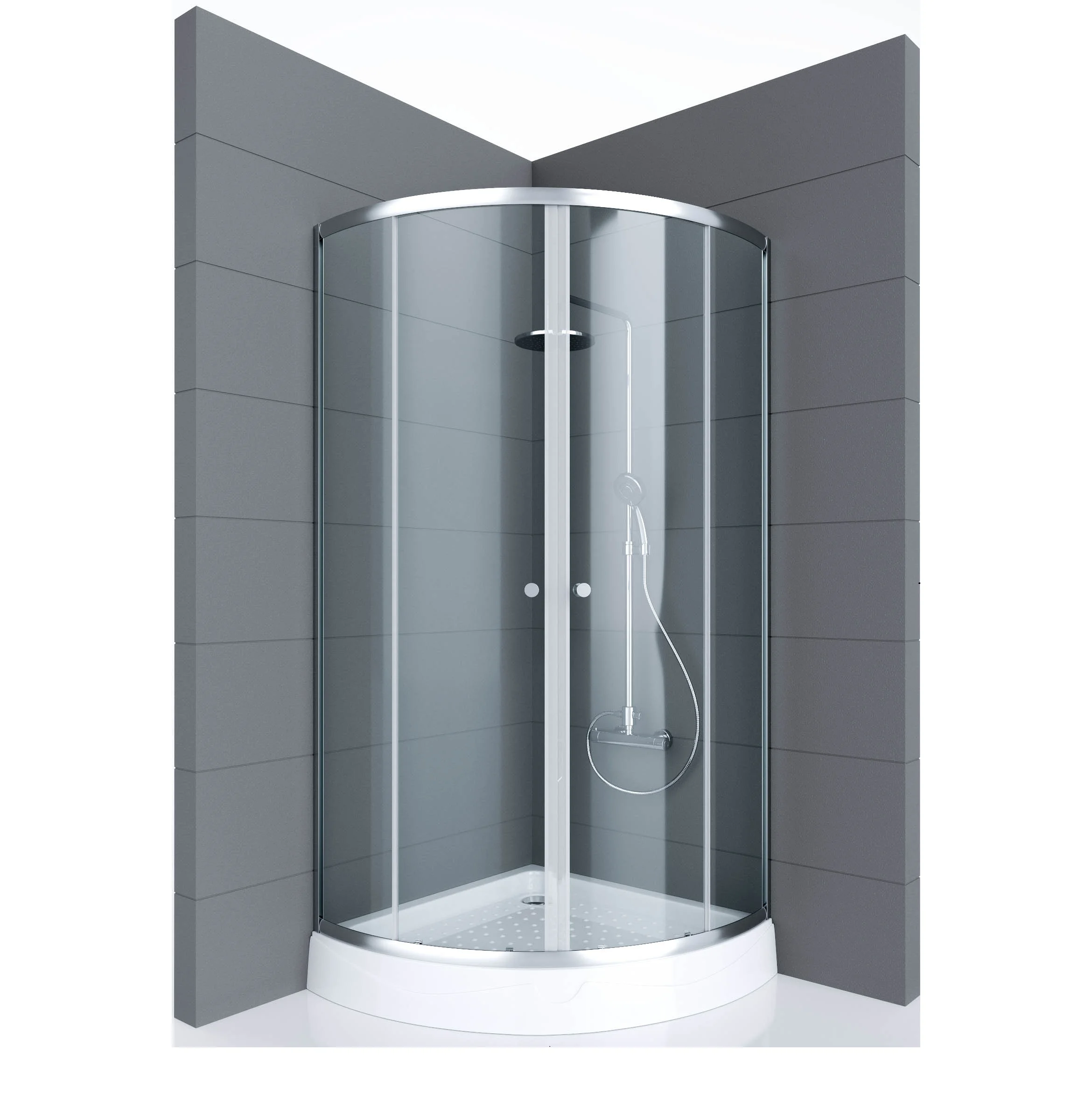 Portable Prefab Shower Stall - Durable & Easy to Install