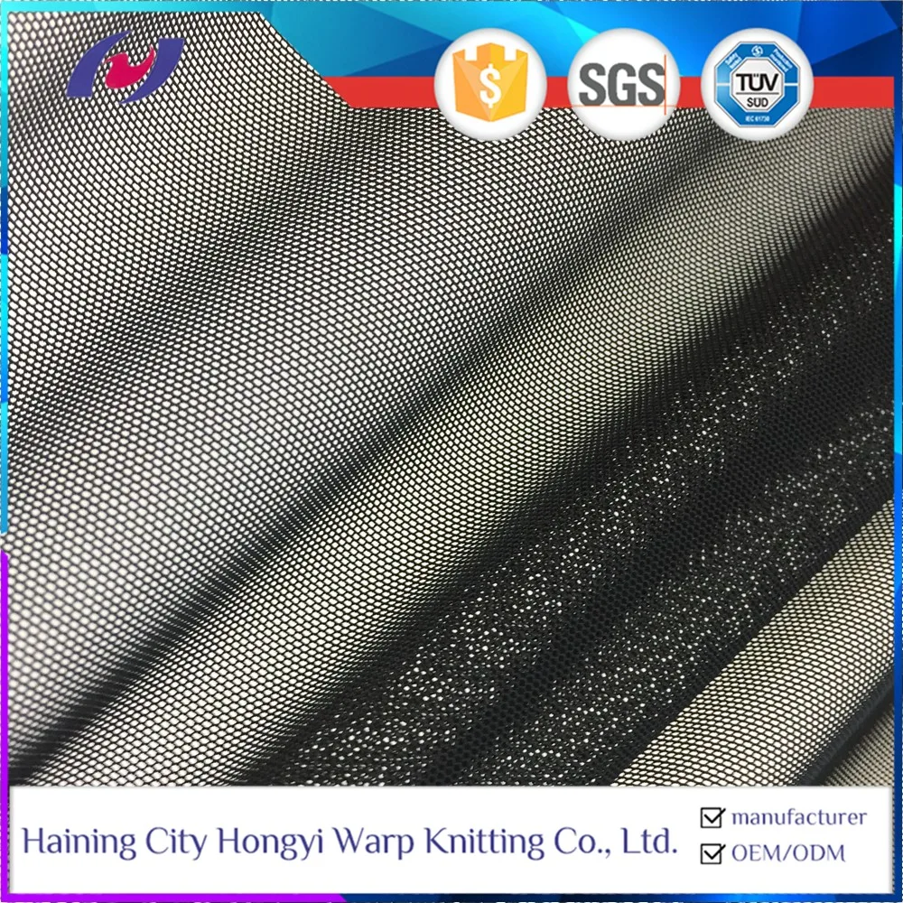 Stretch Polyester Spandex Elastane Micro Elastic Sport Pant Iining Mesh ...