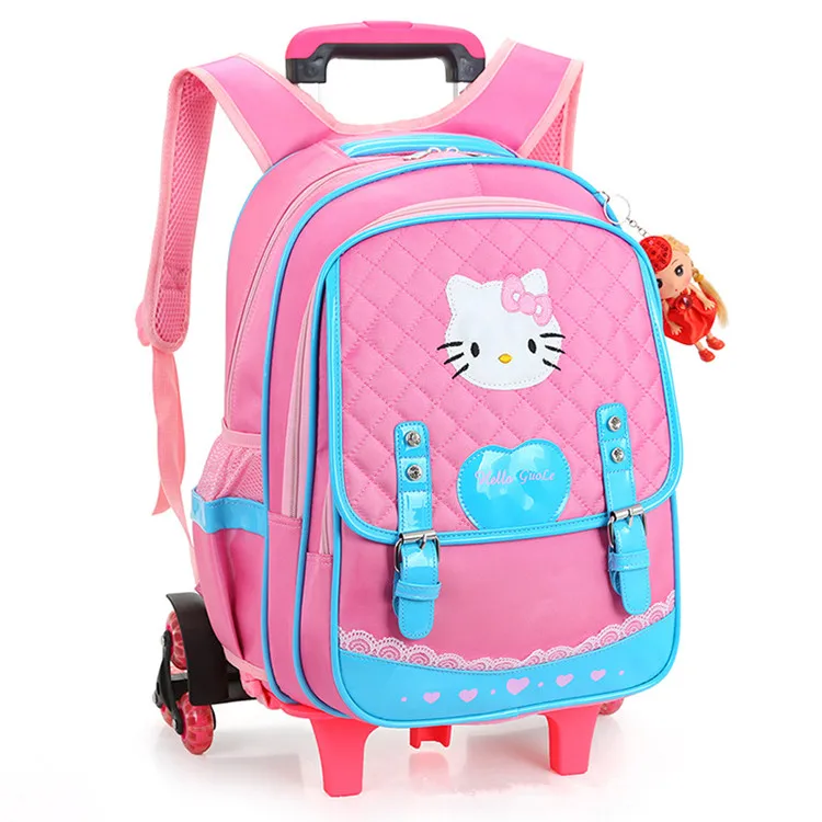 School Trolley Bags Backpacks For Girls - Buy School Backpacks Trolley ...