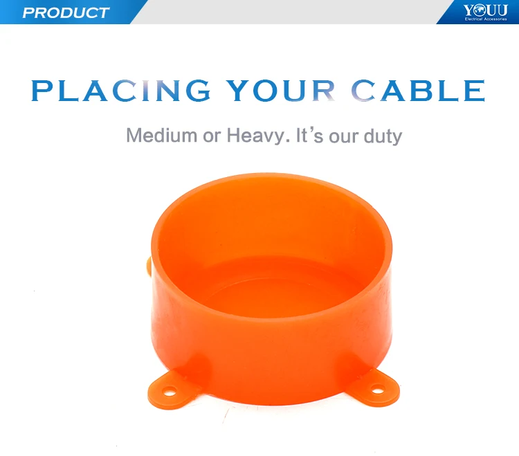 Youu Orange Einweg Junction Box Deckel Mit Lugs Dlo - Buy Starre ...