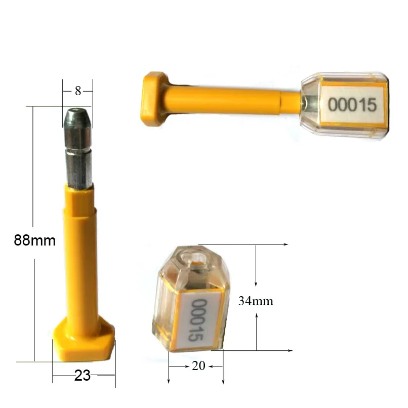 Gy001 High Security Anti-metal Rfid Container Seal Lock - Buy Anti ...