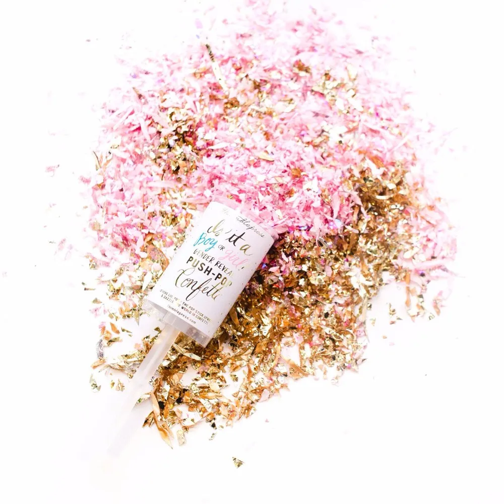 Wholesale Push Pop Confetti Wedding Party Decoration Confetti Poppers ...