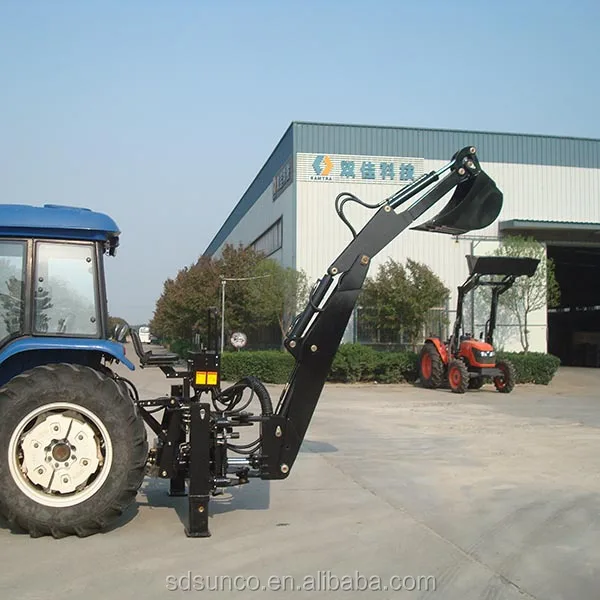 CE Sideshift Compact Tractor Backhoe (Foton), Small Backhoe Loader ...