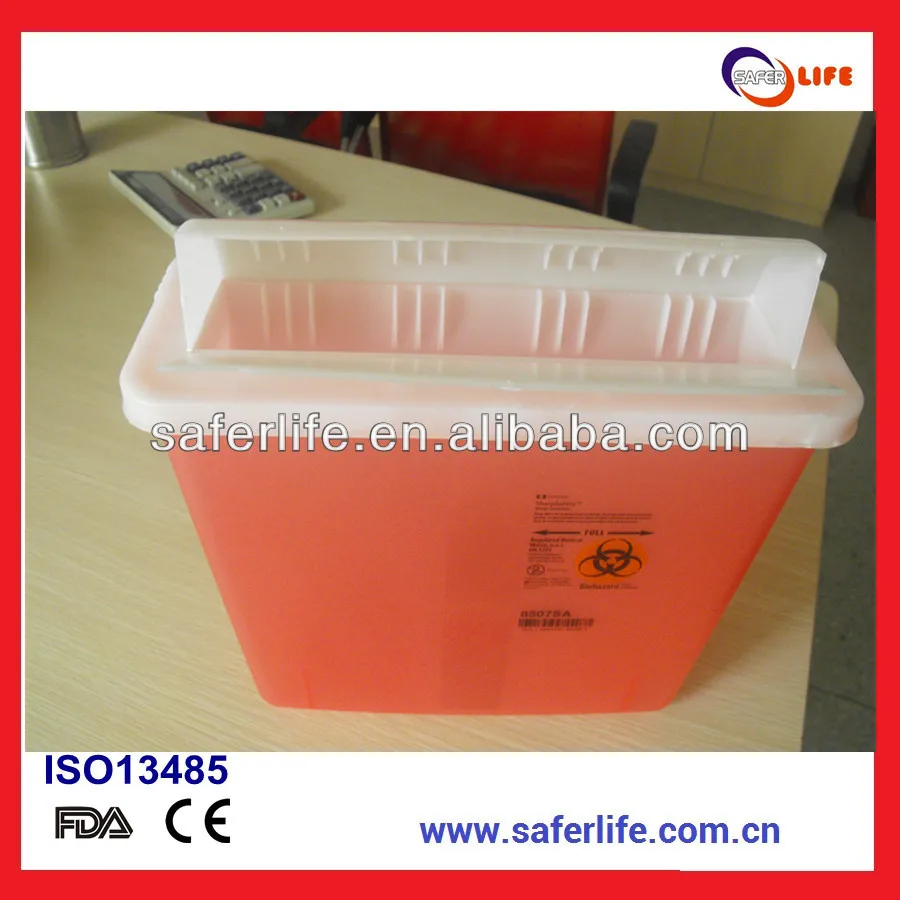 1l Red Disposable Plastic Surgical Instrument Containers - Buy Surgical ...