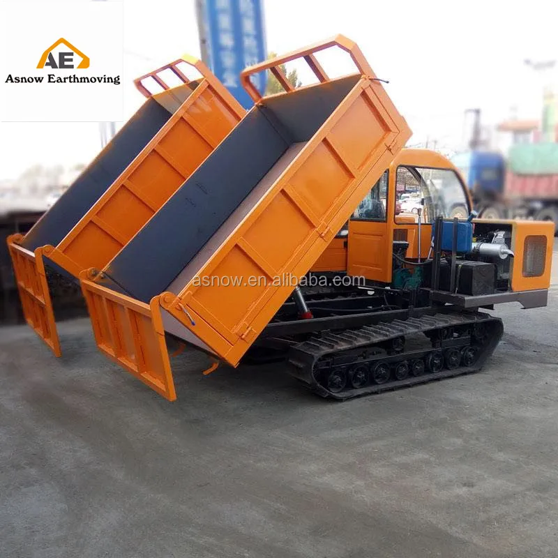 1t-10t Crawler Dumper Track Dumper Truck Rubber Track Dumper Steel ...