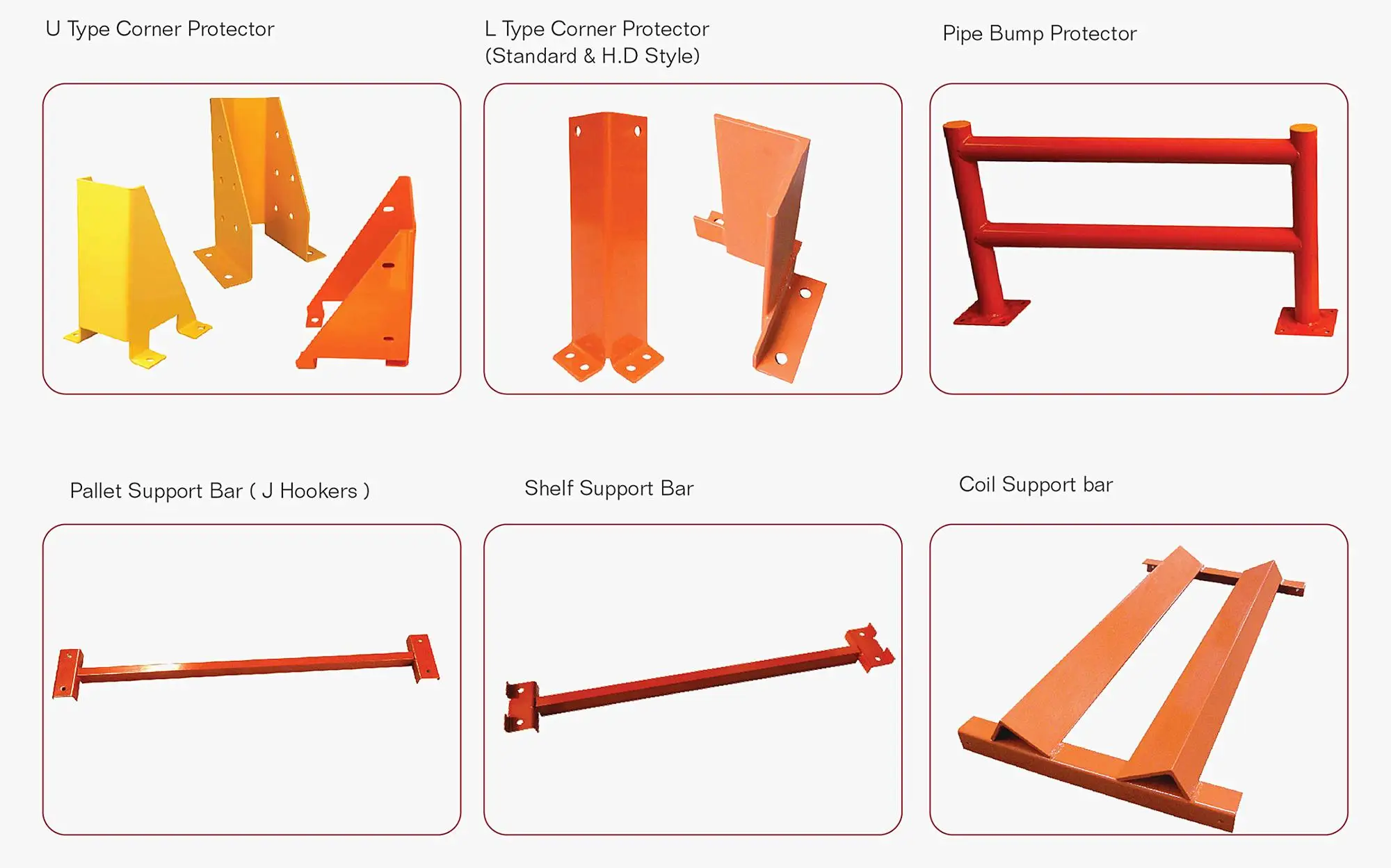 Maxrac Pallet Rack Corner Protector - Durable & Versatile