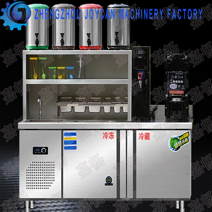 15%off Shipping Of Milk Tea Shop Counter Design / Milk Tea Making ...