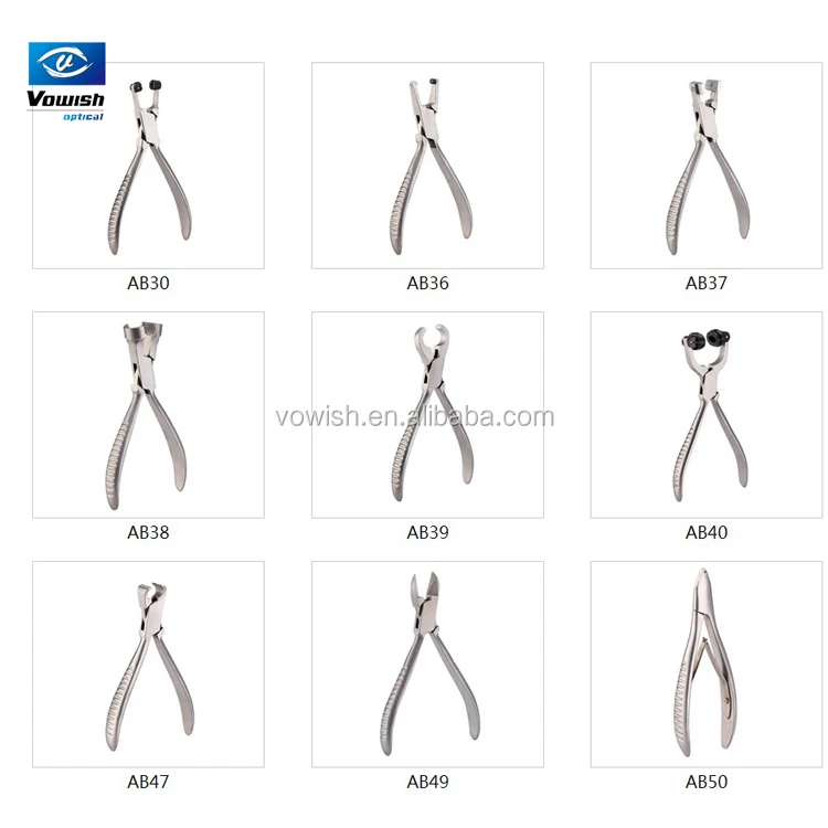Eye Glass Tolls Professional Pliers For Optical Shop Ac15 Pad ...