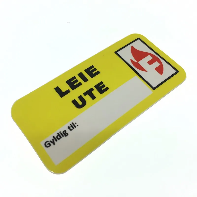 0.16mm Silk Printing High Temperature Resistant Sticker,Self Adhesive ...