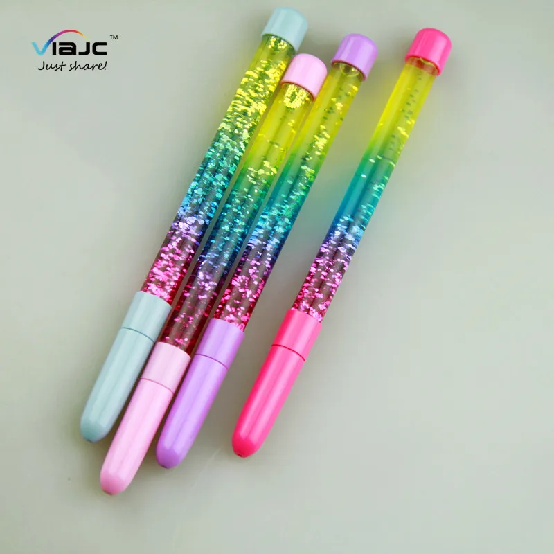 New Product Ideas 2018 Vivide Glitter Liquid Floating Ball Pen - Buy ...