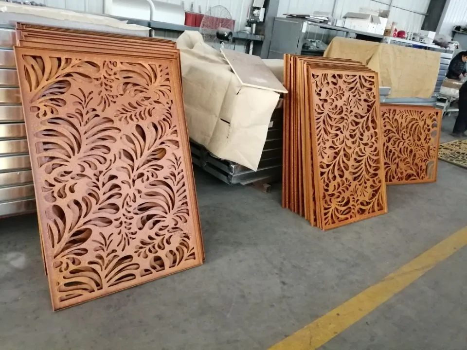 Outdoor Metal Laser Cut Decoration Shading Screens Panel