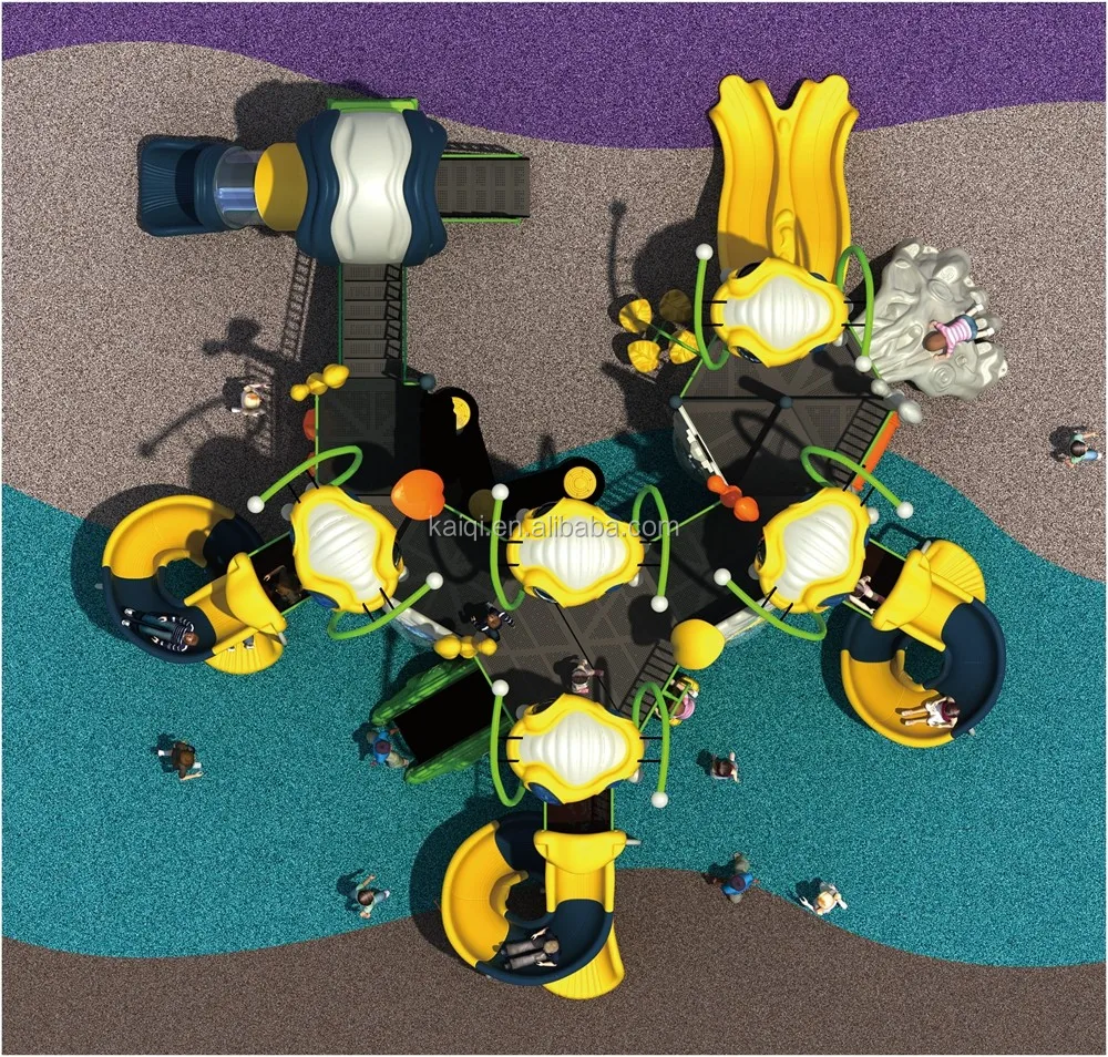 Outdoor Playground Aliens Series For Kids Made By Lldpe And Galvanized ...