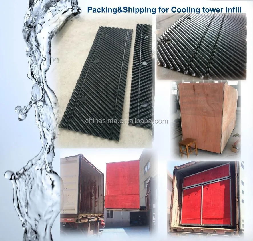 Mc75 Counterflow Cooling Pad Cooling Tower Pvc Fills - Buy Pvc Fill For ...