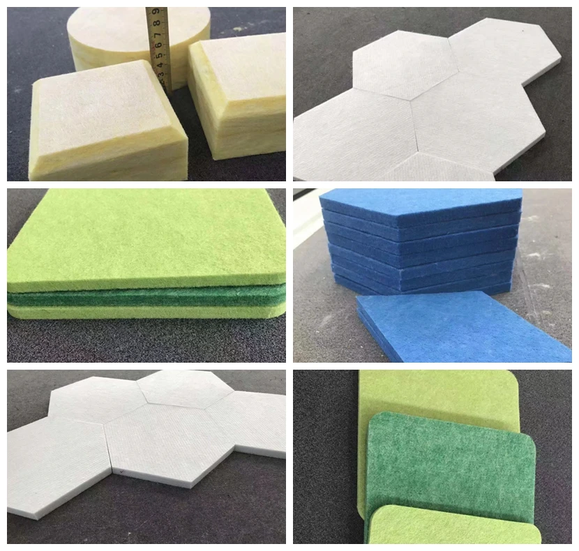 AOL 1635 Acoustic Sound Absorbing Panel Oscillating Knife Cutting ...