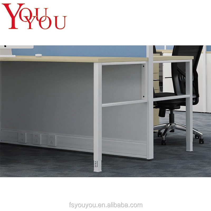 Workstation Desktop Pc 6 Seater Workstation Four People Office ...